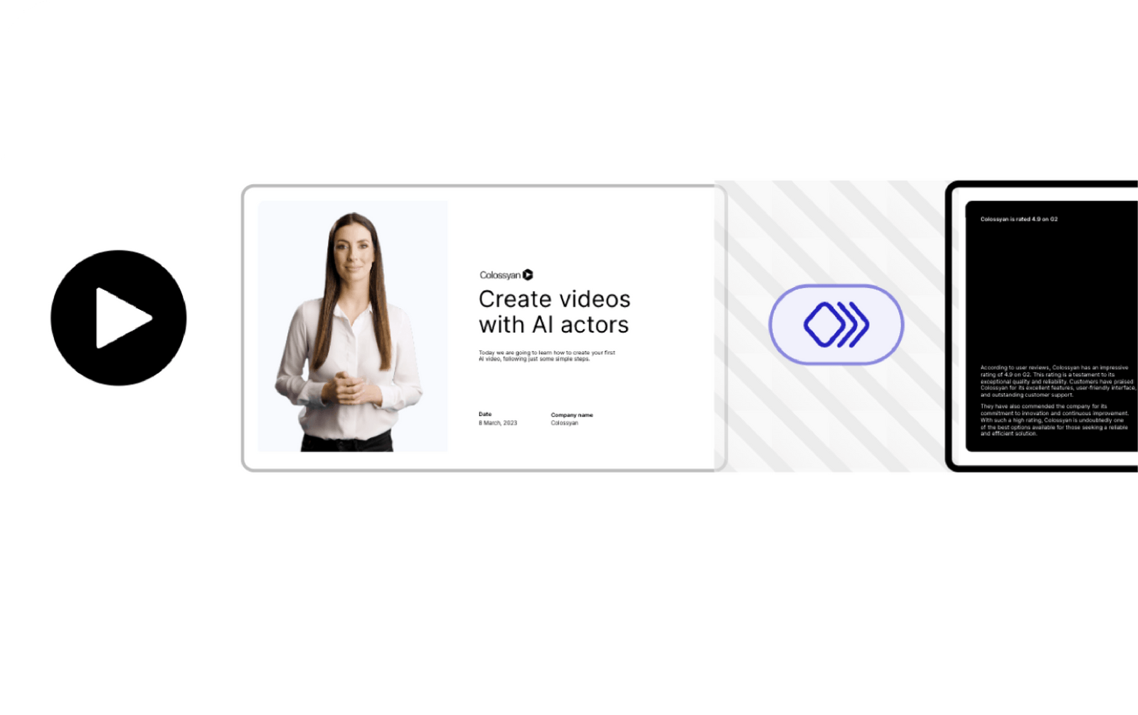 Use AI to Convert Text to Video with Colossyan Creator